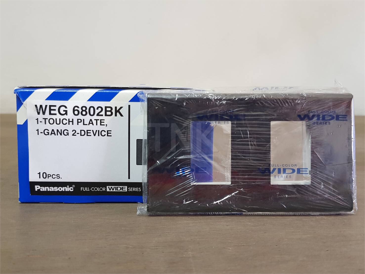 Panasonic หน้ากากพลาสติก รุ่น WEG 6801,6802,6803 BK (สีดำเงา) WEG 6802 BK - บจก. ทีเอ็นเค อิเล ...